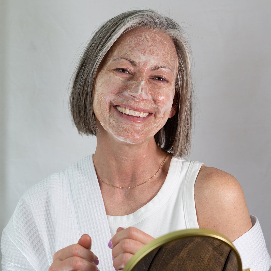 Rose Foaming Face Wash | Best for Dry Skin, Hydrating Facial Cleanser ...